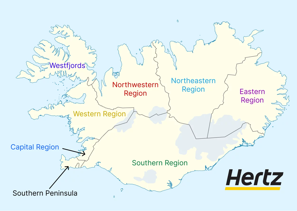 Best Iceland Attractions Map for Self-Drive Travelers to Iceland