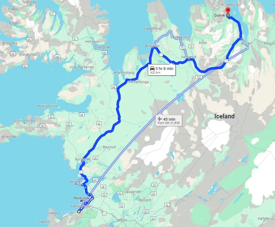 Dalvik Iceland self-drive Guide-2024 update