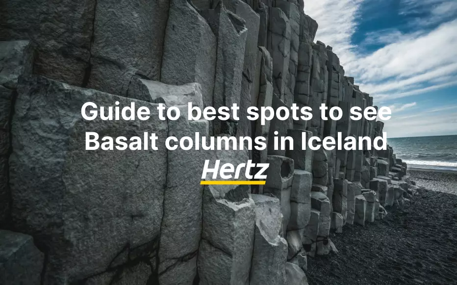 Best guide to see Basalt columns Iceland with a rental car